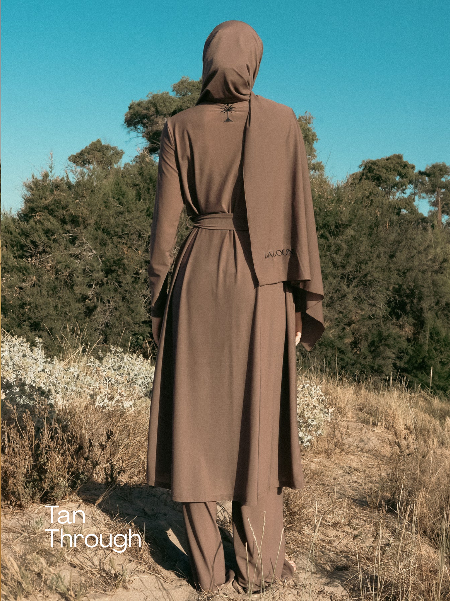 Tan through dress mocha – Lalouni